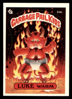 1985 Topps Garbage Pail Kids GPK Series 2 B #64b Luke Warm NM | eBay