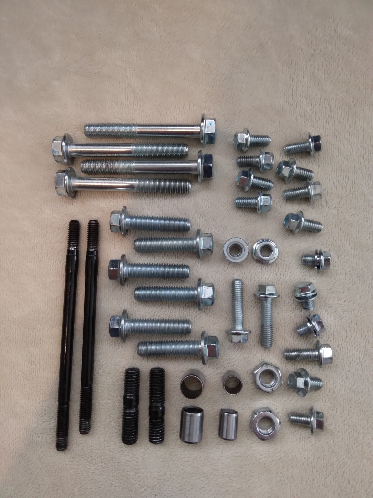 NON-HEMI - 38 pc ENGINE BOLT KIT 212cc Predator R210-III Go Kart Racing ...