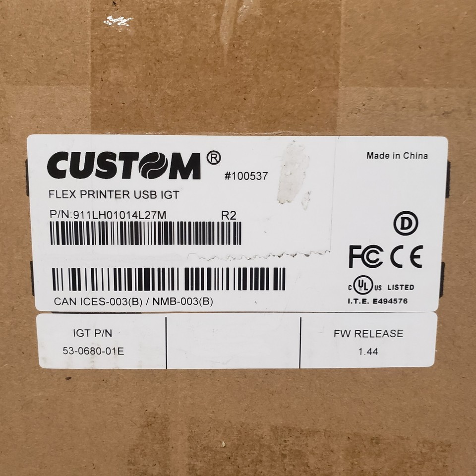 Custom K3 LOTTERY Flex Printer USB IGT POS Paper 80/82.5mm ...