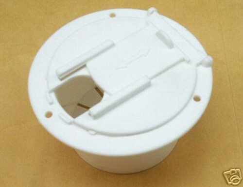 RV Camper Power Cord Cable Hatch Cover - White - Brand New | eBay