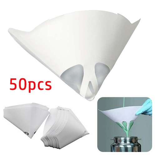 Filter Paper Mesh Strainers Cone Cup DIY Funnel Paper Purifying Cup ...