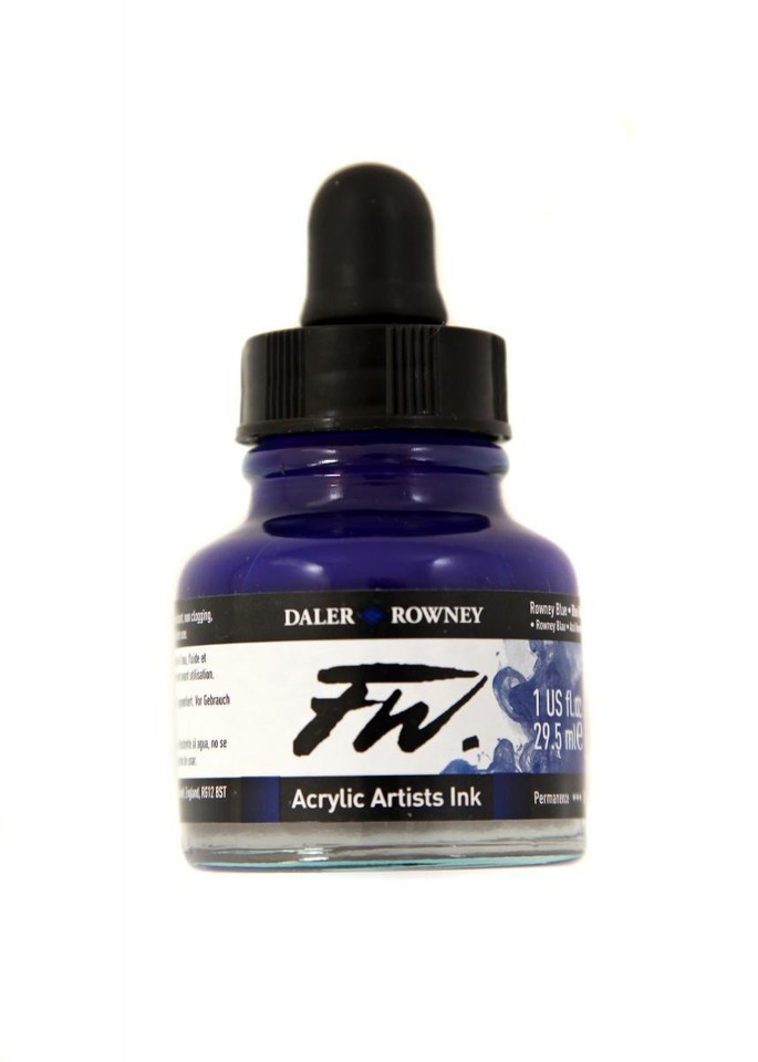 Daler Rowney FW Artists Acrylic Ink 29.5 ml - 45 Colours Available | eBay