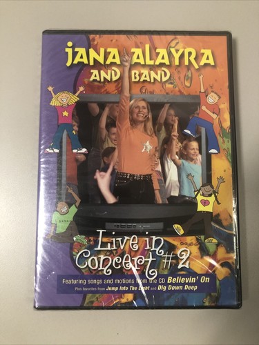 Jana Alayra And Band Live in Concert #2 DVD Kids Christian Music NEW | eBay