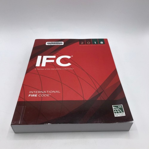 2018 International Fire Code 1st Edition Paperback Textbook Emergency ...