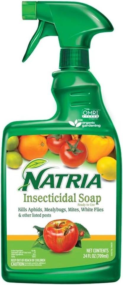 NATRIA Insecticidal Soap, Ready-To-Use Garden Bug Treatment, Insect ...
