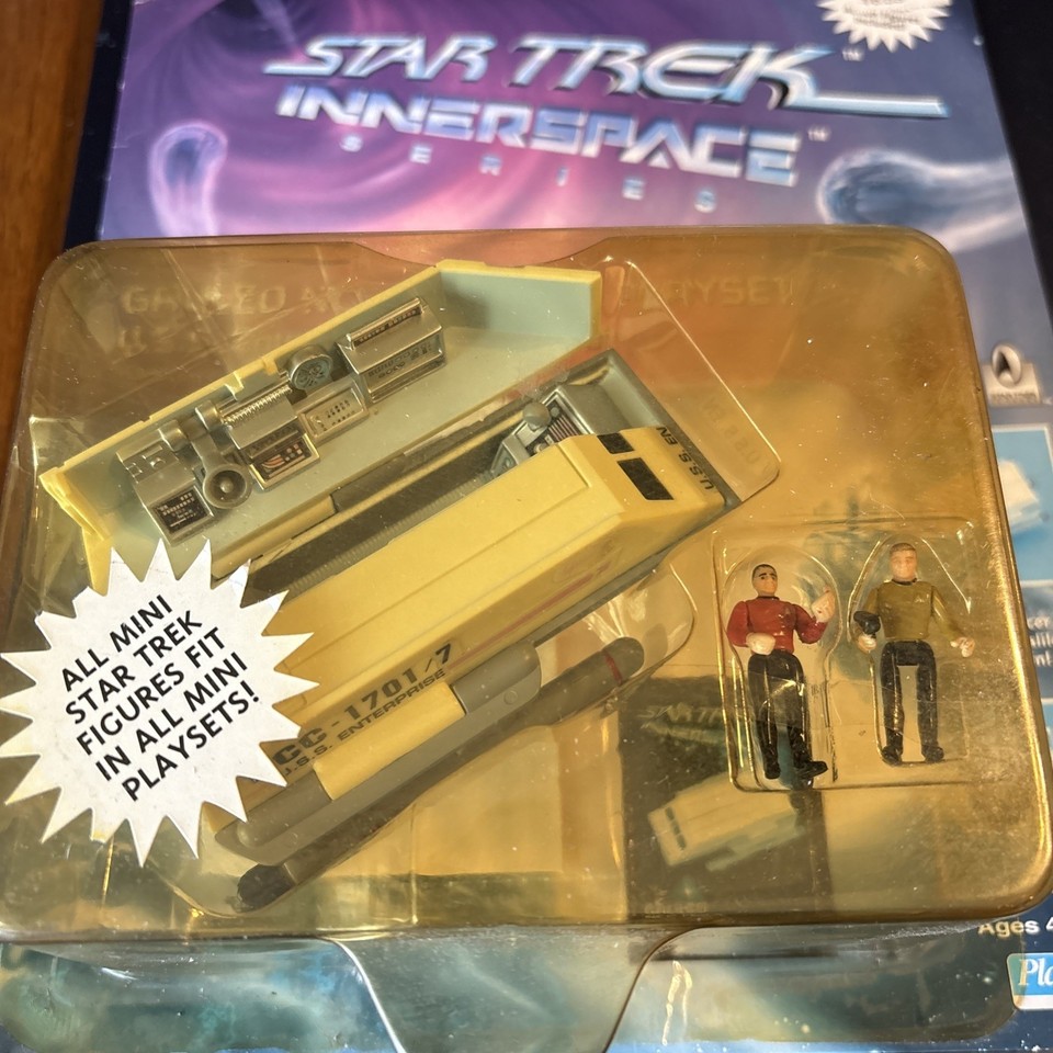 Star Trek Innerspace Shuttlecraft Galileo Mini Figure Playset Playmates ...