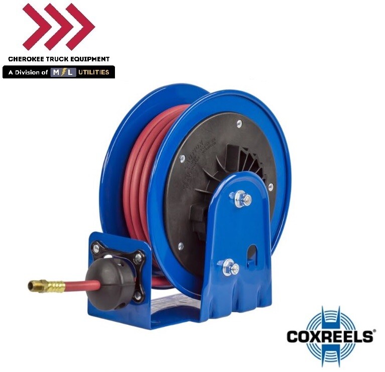 Coxreels LG-LP-320, Compact Low Pressure Spring Rewind Hose Reel: 3/8 ...