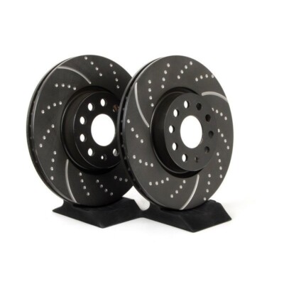 Coppia Dischi Anteriori 278mm EBC Groved Disc Ford Fiesta ST ST200 | eBay