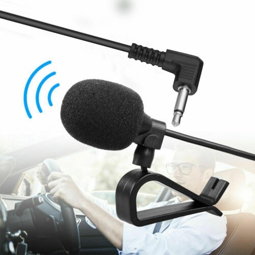 2022 Black Microphone Car Radio Stereo Bluetooth Compatible Enabled ...