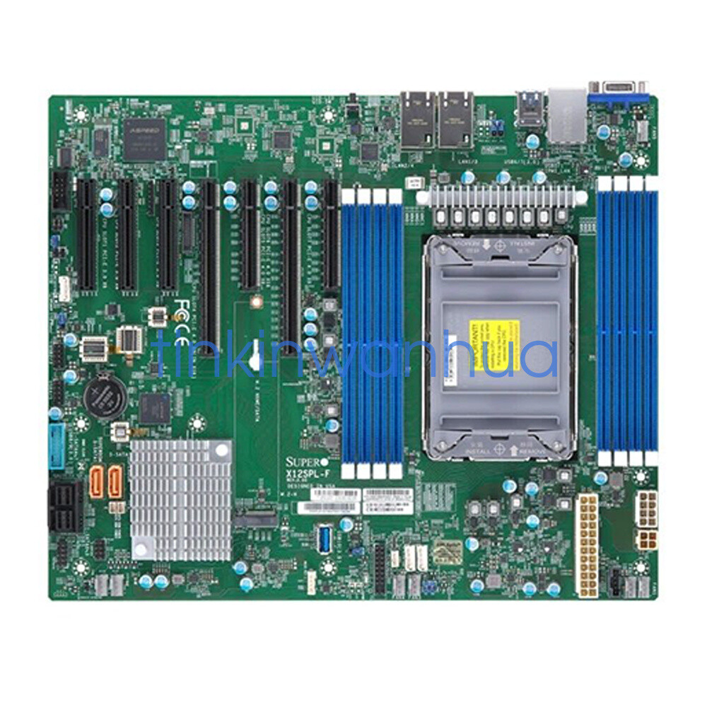 For Supermicro X12SPL-F Intel 621A Single Socket LGA4189 DDR4 Server ...