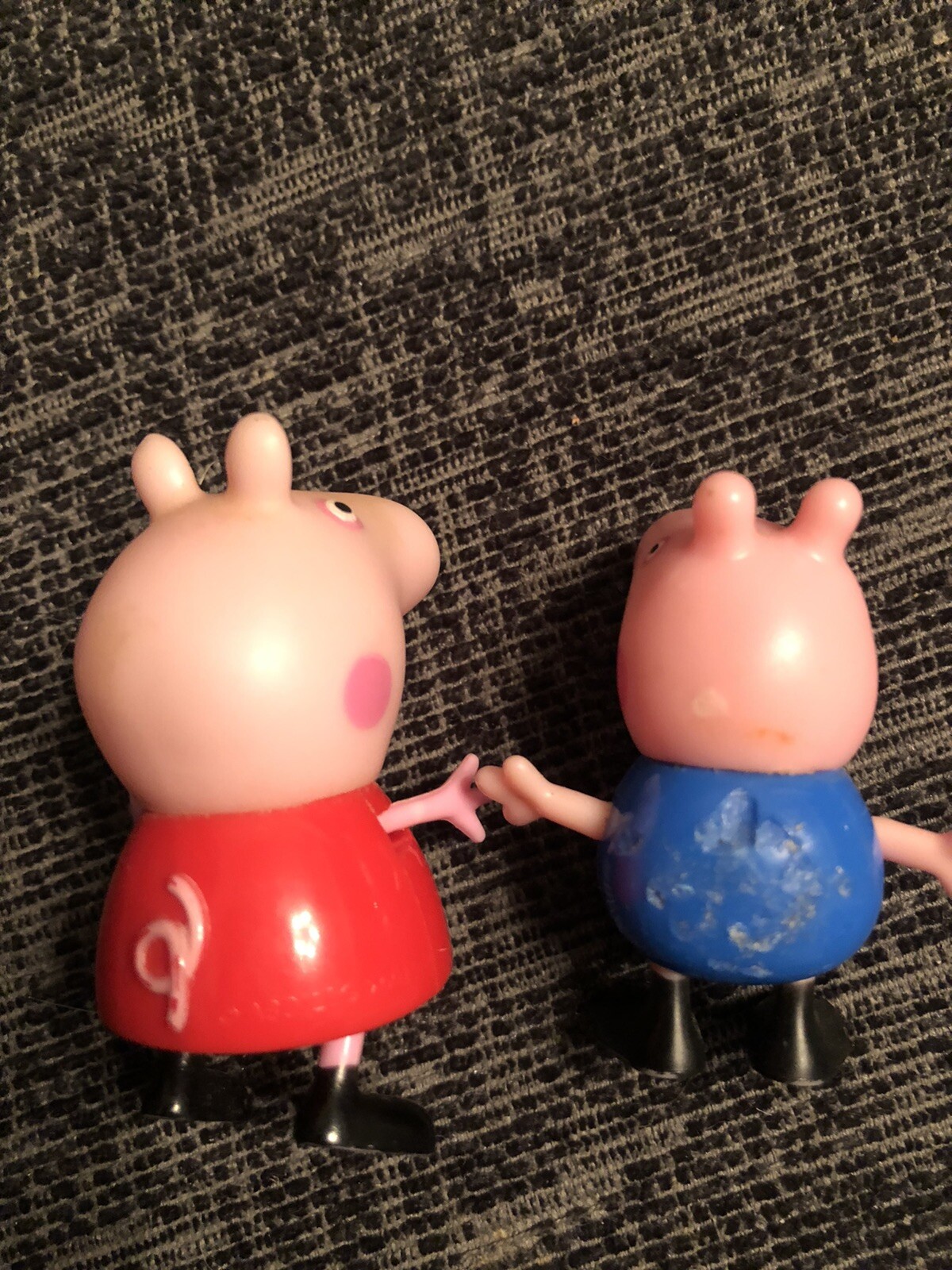 Peppa Pig Peppa Pig & George Figures | eBay UK