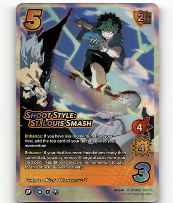 UniVersus - Shoot Style: St. Louis Smash - UniVersus: My Hero Academia ...