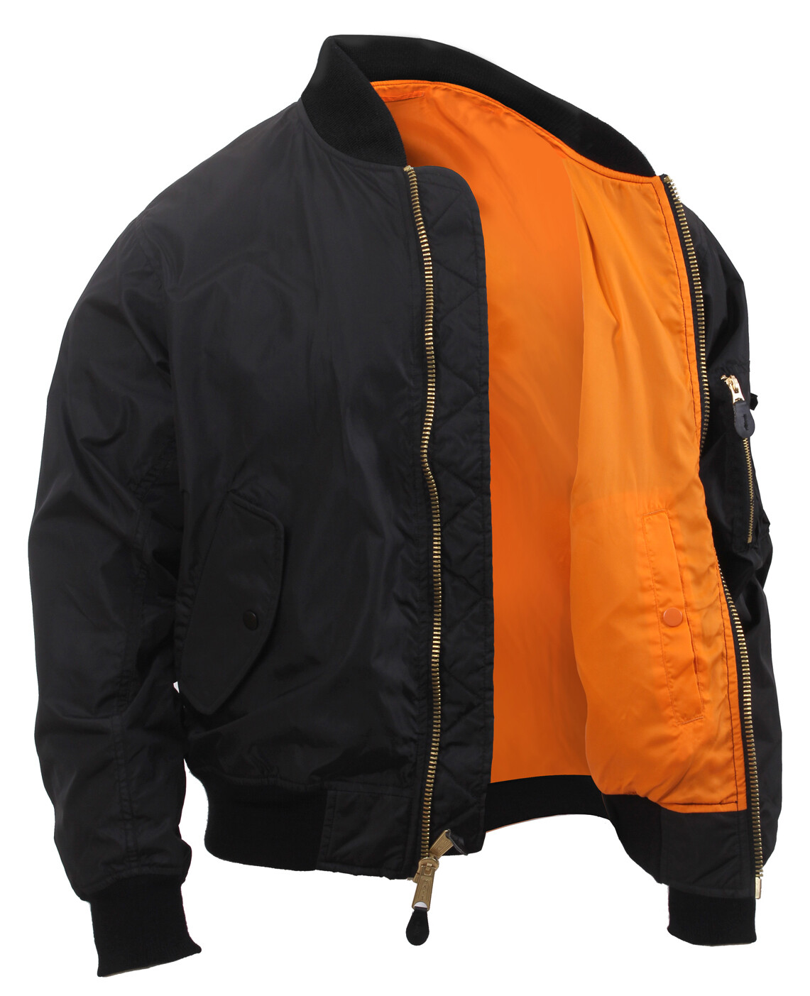 Mens Lightweight MA-1 Flight Jacket - Rothco Military Air Force Style ...