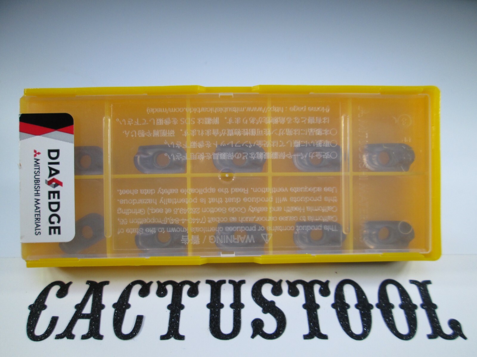 NEW BOX ( 10 PCS ) MITSUBISHI AOMT123632PEER VP20RT CARBIDE INSERTS ...