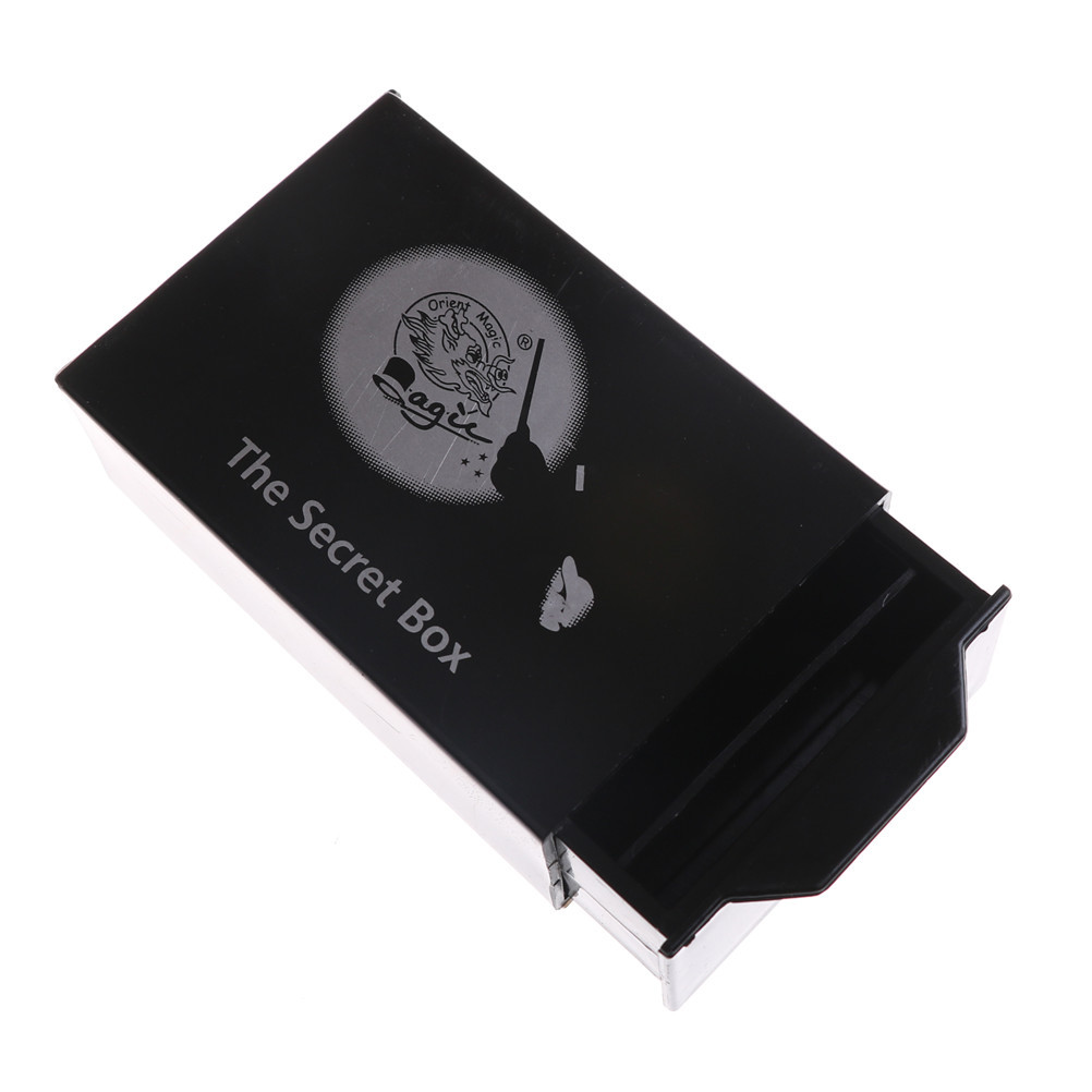 Magic Props The Secret Box Magic Black Pull Box Magic Tool Kids Trick ...