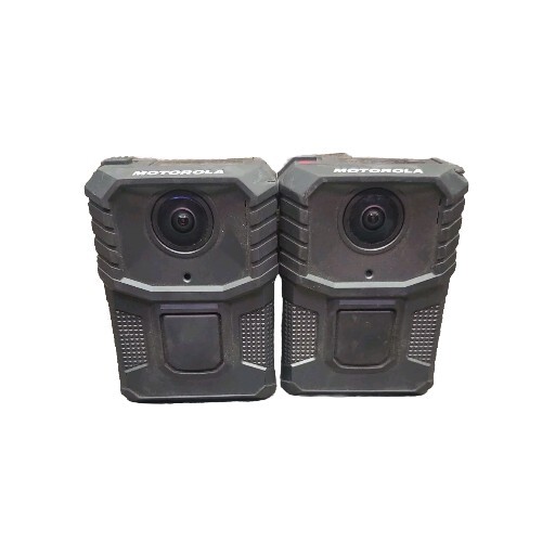 Lot Of 2 MOTOROLA WATCHGUARD V300 BODYCAM BODY-WORN CAMERAS FOR PARTS ...