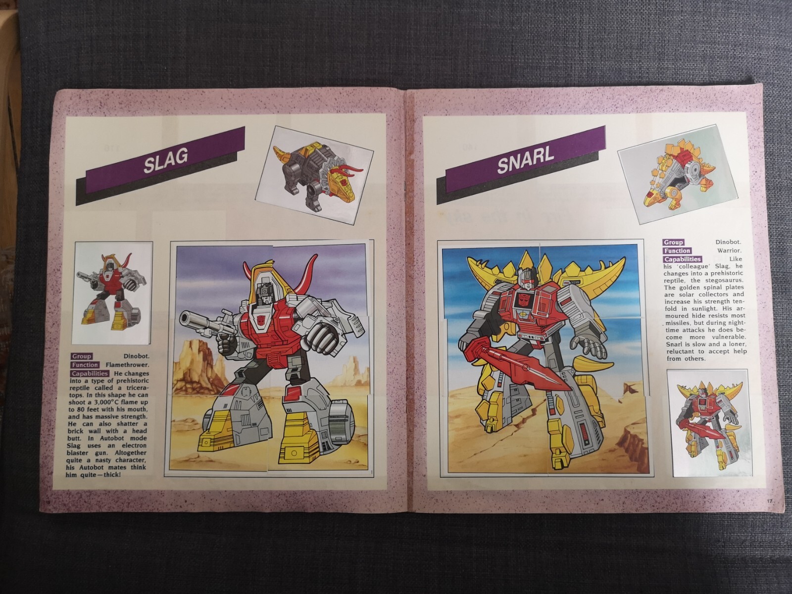 Transformers 1986 Panini Sticker Album - 100% COMPLETE | eBay UK