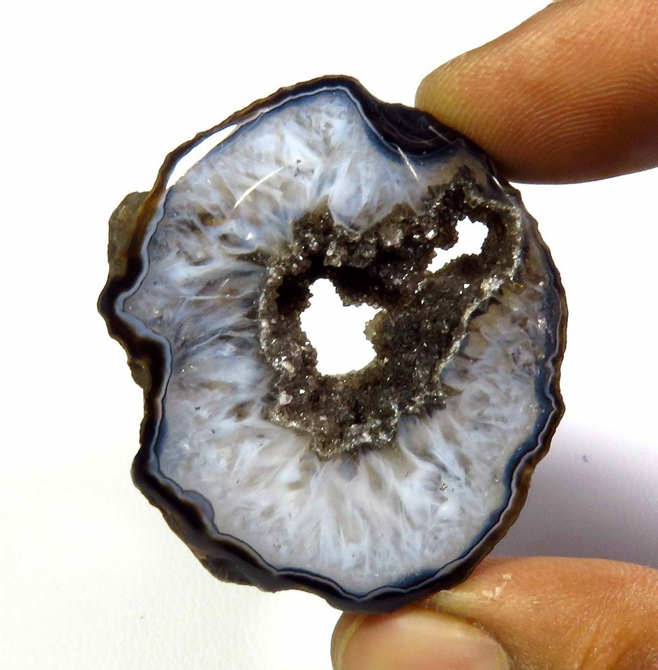 Natural Geode Slice Agate Gems Slice 75-417 Cts Smooth Polished ...