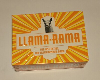 Llama-Rama Rhyming Fun Card Game Family Friends Party Game NEW! | eBay
