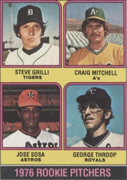 1976 Topps - 1976 Rookie Pitchers #591 Craig Mitchell, Steve Grilli ...