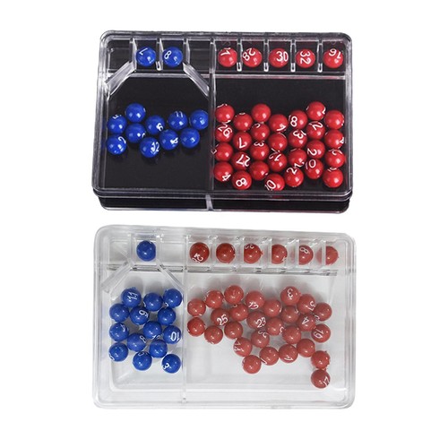 Mini Lottery Machine Fine Motor Toy Fortunate Number Picker Raffle ...