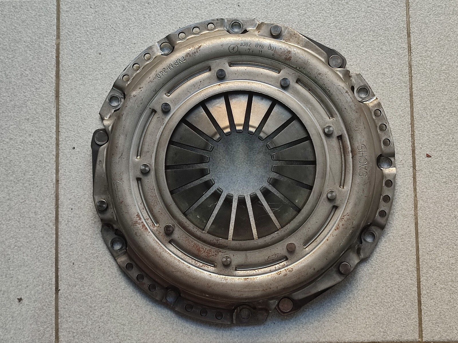 BMW E30-E28-E34-E36 clutch pressure plate D=228mm SACHS !!NEW!! OEM ...