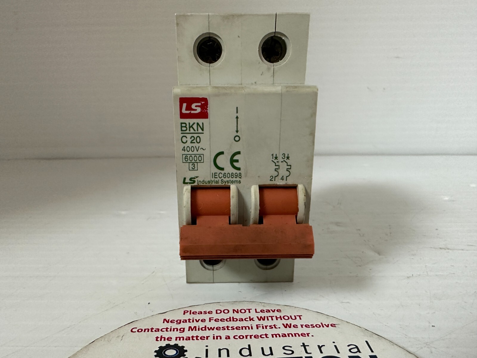 LS INDUSTRIAL BKN C 20 | BKNC20 CIRCUIT BREAKER 2P 400V SHIPS SAME DAY ...