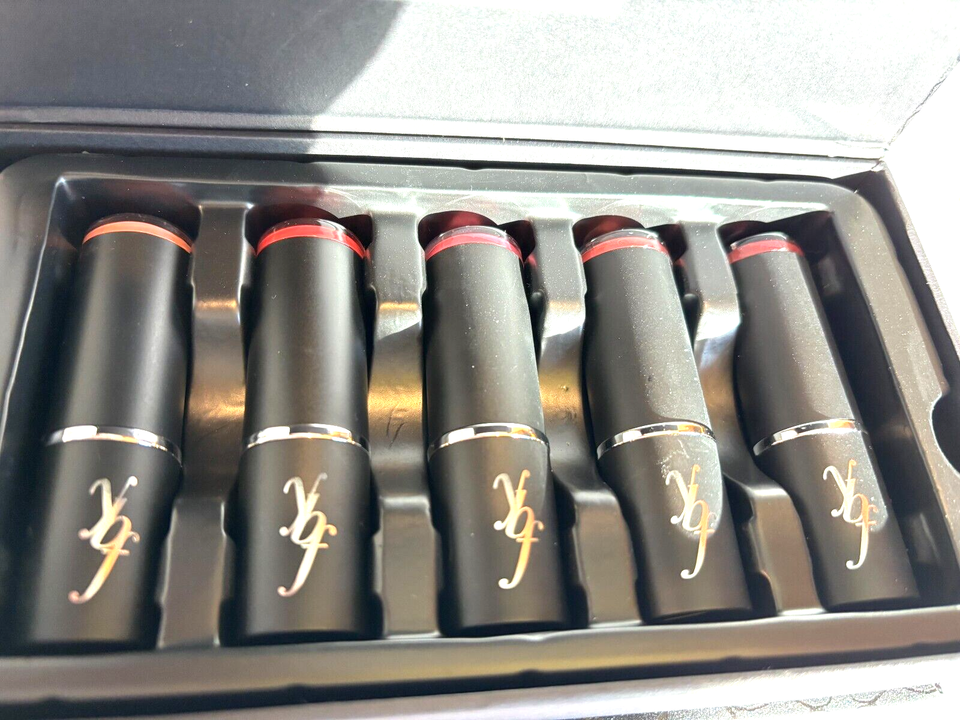 Ybf DELIPCIOUS - 5 LIPSTICK collection set 0.10 oz each NEW IN BOX | eBay