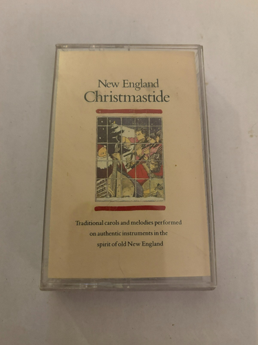 New England Christmastide Vintage Cassette Tape Vintage Christmas Music ...