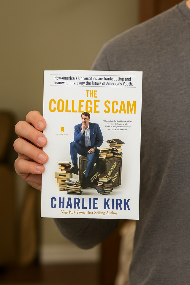 The College Scam by Charlie Kirk | How Universities Brainwash Students ...