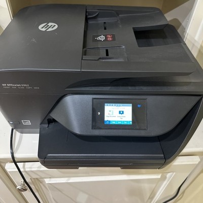 HP OfficeJet 6962 All-in-One Inkjet Printer Fax Scanner Copier Tested ...