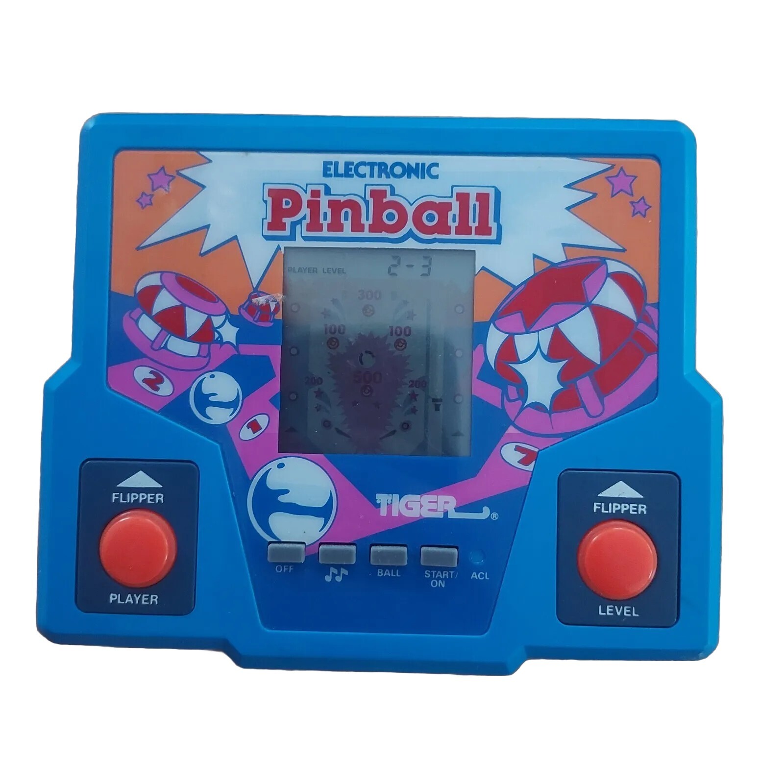 Vintage Tiger Electronic Pinball Handheld Video Game 1987 [Tested/No ...