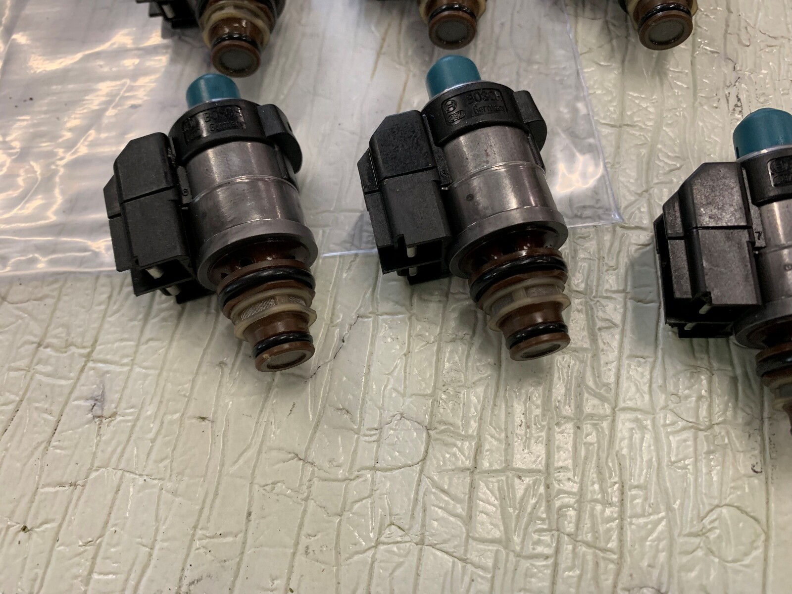 MERCEDES+OEM+Bosch+Transmission+Shift+Solenoid+Valve+Green+Cap+ ...