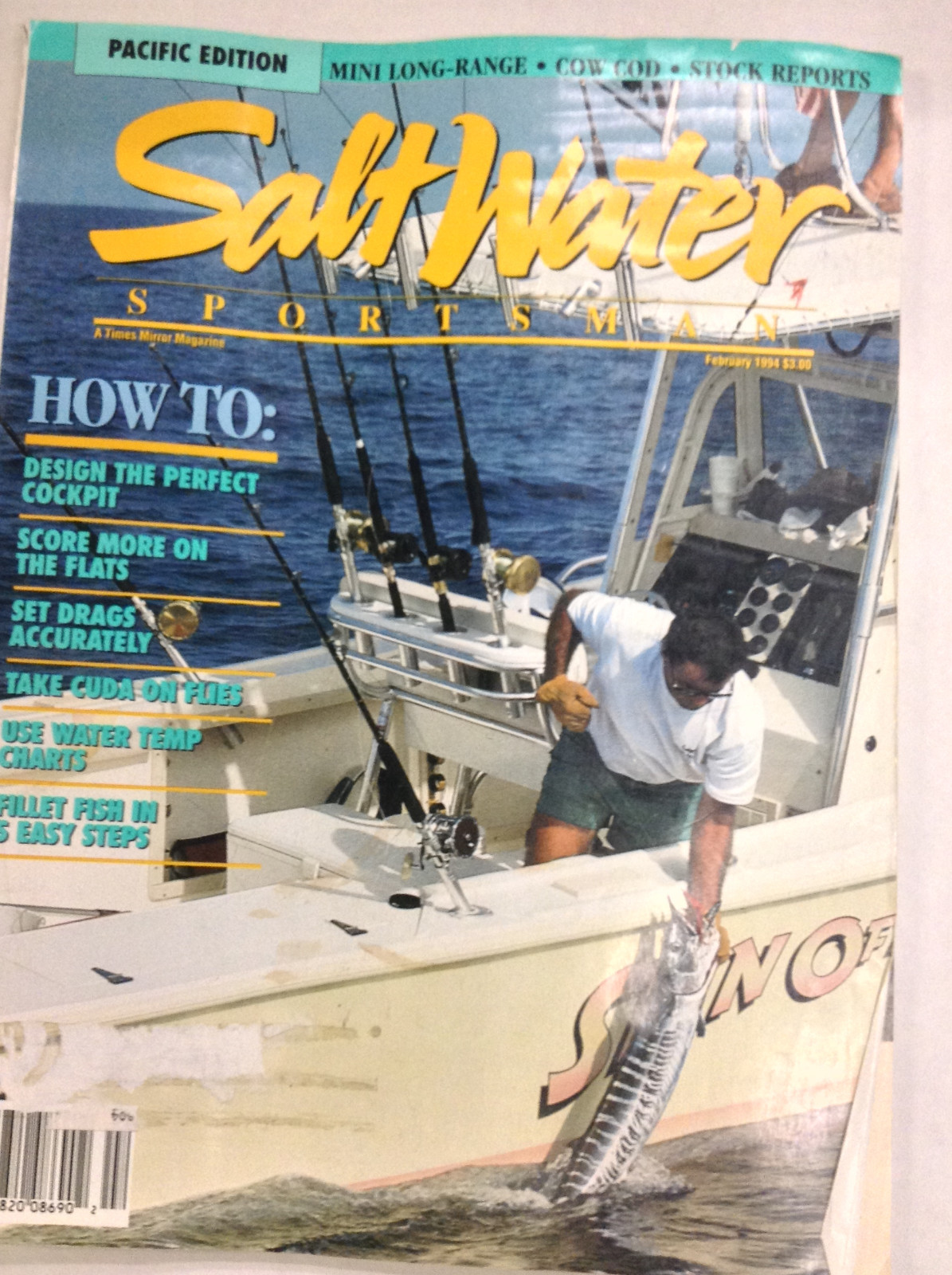 Salt Walter Magazine Design The Perfect Cockpit February 1994 ...