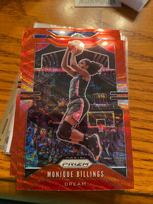 2020 Panini Prizm WNBA Basketball Prizms Ruby Wave #79 Monique Billings ...