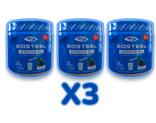 BioSteel SPORTS HYDRATION MIX Electrolytes, Amino Acids BLUE RASBERRY ...