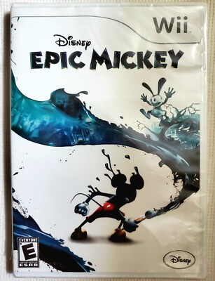 Brand New Disney Epic Mickey - Nintendo Wii Factory Sealed 2010 ...