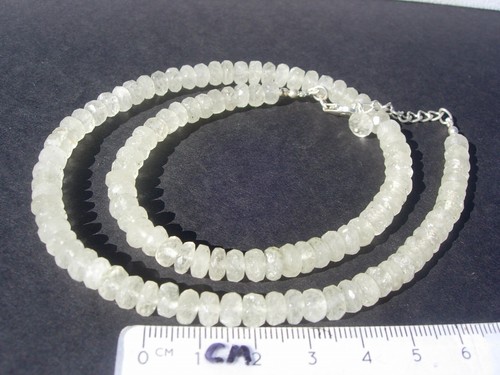 115 carats 6x3mm beads Libyan Desert Glass Necklace from Meteorite ...