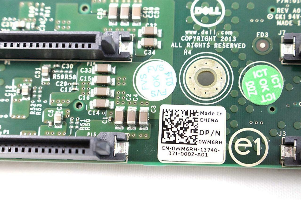 OEM Dell DCS 7200 Servers 8 X 2.5" HDD SAS / SATA Backplane Board Wm6rh ...