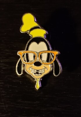Disney Collectible Pin - Nerds Rock! Head Collection - Goofy Only ...