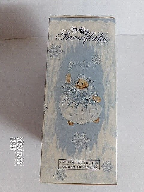 Muffy Vanderbear Snowflake Bear 8” Limited Edition 1993 designer box ...