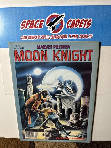 Marvel Preview Presents #21 Moon Knight Shroud Curtis 1980 Comic ...