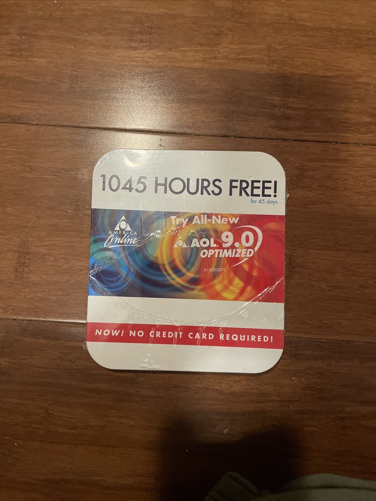 Vintage AOL 9.0 OPTIMIZED AMERICA ONLINE DISC Computer Software SEALED ...