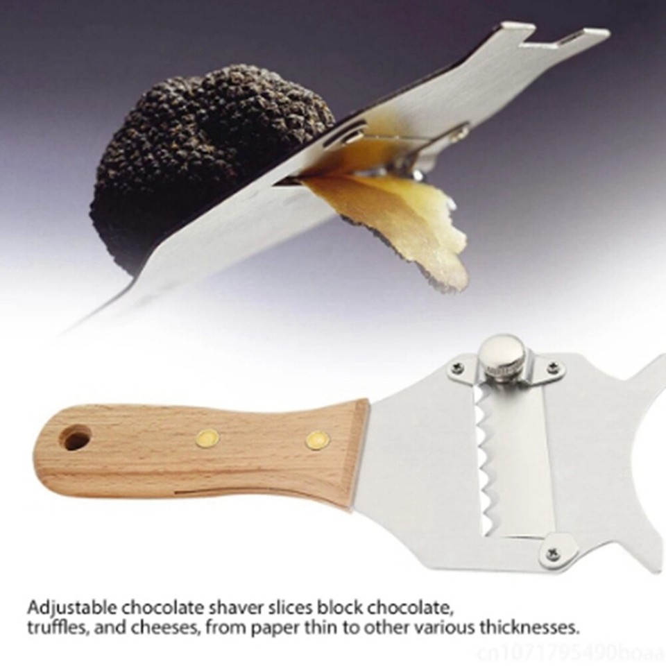 Rasoir à Truffes, Rasoir à Fromage au Chocolat avec Lame Lisse Réglable ...