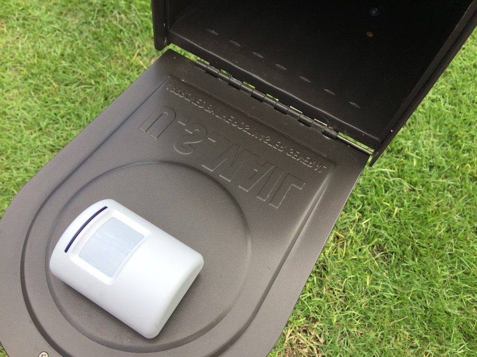 Mailbox Alert Wireless Remote Motion Sensor Security Mail Alarm ...