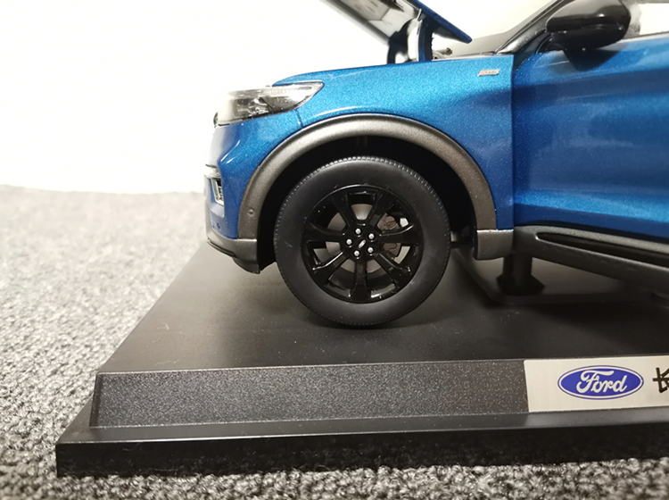 Original Factory 1/18 Scale Changan Ford EXPLORER SUV 2020 Blue Alloy ...