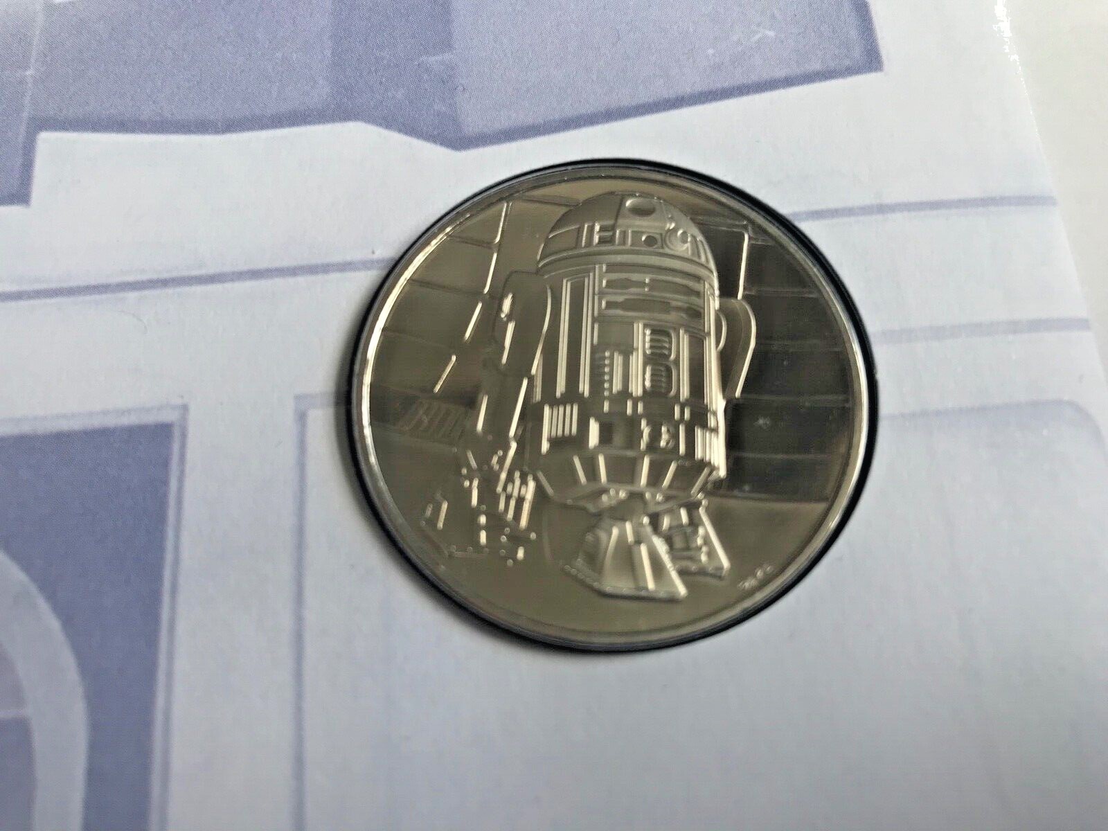 2017 STAR WARS R2-D2 PRINCESS LEIA BU COIN MEDAL FDC COVER | eBay