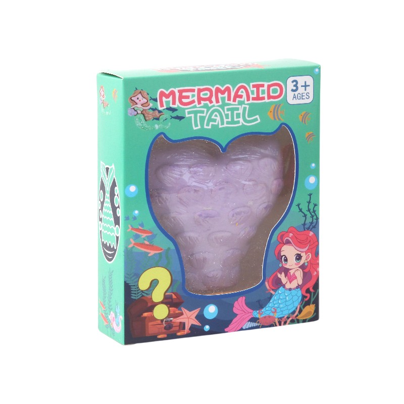 Mermaid Tail Gemstone Dig Kit Kid Science Kit DIY Treasure Fossils ...