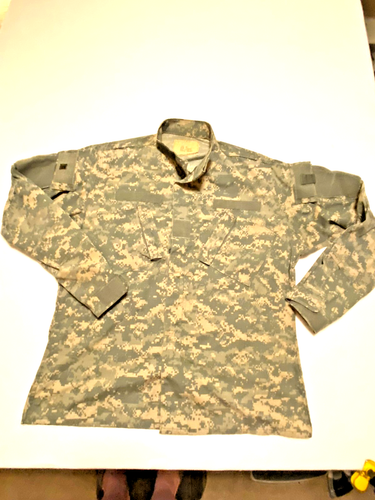 Army Combat Uniform ACU Digital Camouflage Military Jacket Coat Large ...