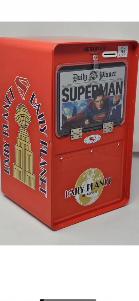 Superman Daily Planet Newspaper Box Popcorn Bucket Amc 2025 | eBay